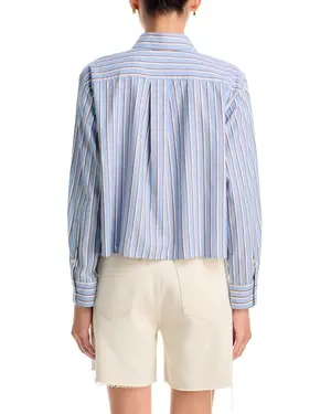 Xirena Wyler Cotton Printed Shirt