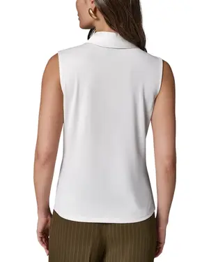 Donna Karan New York Scarf Neck Sleeveless Blouse