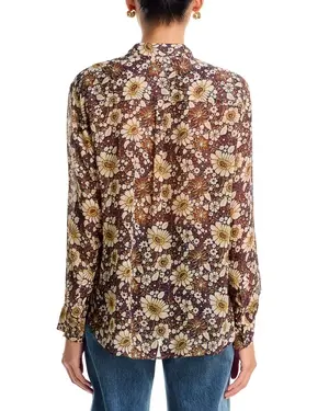 Xirena Beau Printed Button Front Shirt