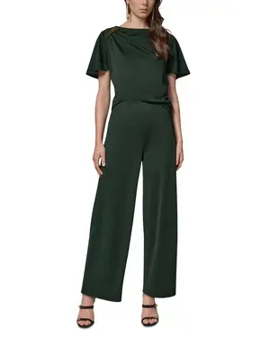 Donna Karan New York Wide Leg Pull On Pants