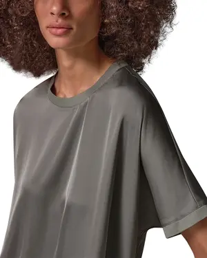 DONNA KARAN WEEKEND Short Dolman Sleeve Top - Sage