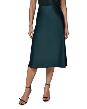 Donna Karan New York Bias Midi Skirt