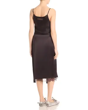 Acne Studios Lace Trim Slip Dress