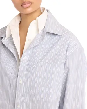Acne Studios Cotton Collared Button Up Shirt