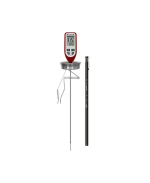ESCALI Digital Candy And Deep Fry Thermometer, 12.87 L X 2.32 W X 2.09 H - Red