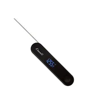 ESCALI Stelo Waterproof Folding Thermometer, 10.42 L X 1.46 W X 0.59 H - Black