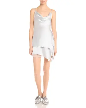 Acne Studios Shiny Satin Tank Top