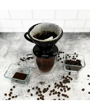 THE LONDON SIP Ceramic Coffee Dripper, 1-2 Cup