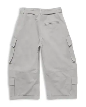 Acne Studios Cotton Stretch Cargo Trousers With Belt