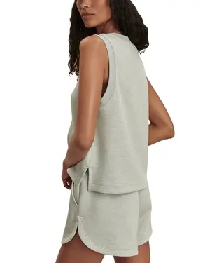 Varley Cambrie Scoop Neck Tank Top - Mint Green