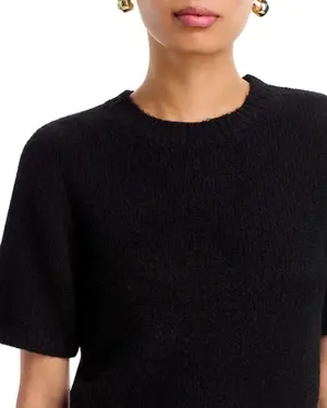 WAYF Corrine Short Sleeve Sweater