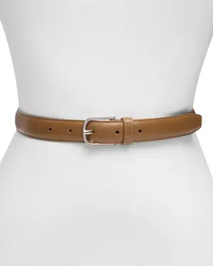 TOTEME Slim Leather Belt