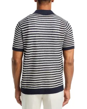 Onia Short Sleeve Button Up Sweater