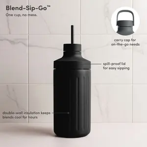 BEAST Mega 1200 Stainless Steel Blender - Black