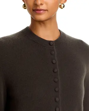 LISA YANG Wilona Cashmere Button Front Sweater