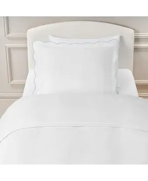 GOOSELINGS Soft Wave Duvet Set, Twin - Blue
