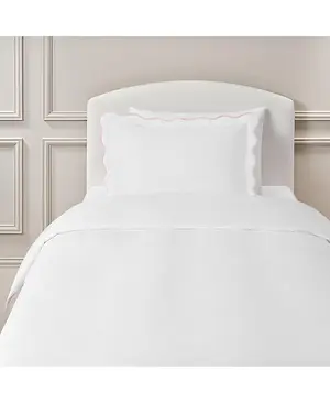 GOOSELINGS Soft Wave Duvet Set, Twin - Pink