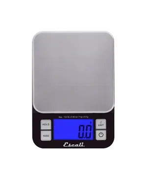 ESCALI Nutro Digital Scale, 8 L X 5.75 W X 1.25 H - Silver