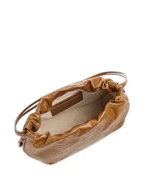 LIFFNER Drawstring Pouch Leather Shoulder Bag