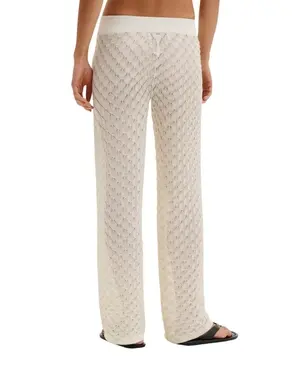 MALINA Alissa Knitted Pants - Cream