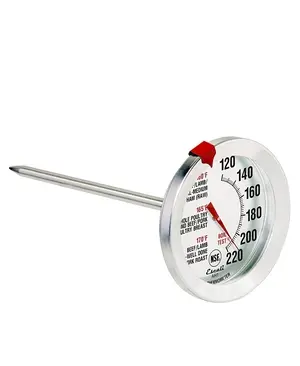 ESCALI Oven Safe Meat Thermometer, 2.25 L X 2.25 W X 5 H - Silver