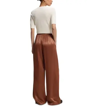 Hugo Boss Tavati Satin Drawstring Pants