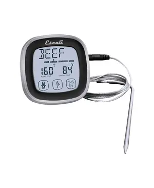 ESCALI Touch Screen Thermometer And Timer, 3 L X 3 W X 1 H - Black
