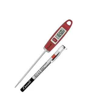 ESCALI Gourmet Digital Thermometer, 8 L X 0.75 W X 0.5 H - Red
