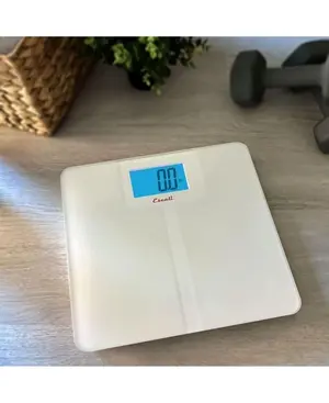 ESCALI High Capacity Anti-slip Bathroom Scale, 12.8 L X 12.2 W X 1.18 H