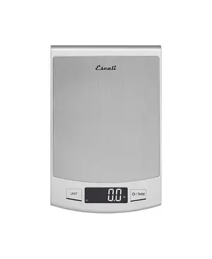 ESCALI Passo High Capacity Digital Scale, 9.5 L X 6.5 W X 0.75 H - Silver