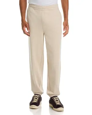 Hugo Dalipant Regular Fit Cotton Drawstring Pants - Light Beige