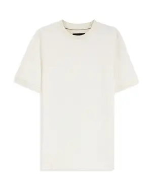 BOSS L-tesar Cotton Blend Crewneck T-shirt