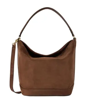Sandro Tango Suede Bucket Bag