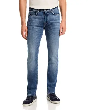 Hugo 708 Slim Fit Cotton Blend 32 Jeans - Medium Blue