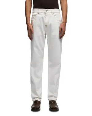 7 For All Mankind Straight Fit Blend Jeans