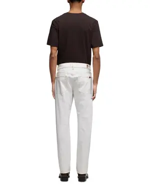 7 For All Mankind Straight Fit Blend Jeans