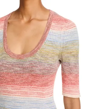 Veronica Beard Archibald Scoop Neck Sweater