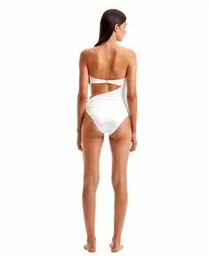 MOEVA Marilla Strapless High Waist One Piece Swimsuit