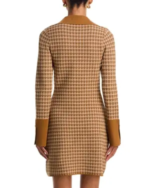 Veronica Beard Celena Knit Mini Dress - Acorn Multi