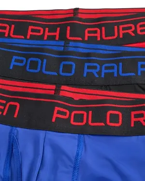 Polo Ralph Lauren Performance Boxer Briefs, Pack Of 3