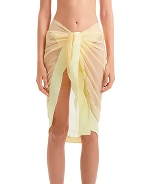 MOEVA Raiden Cover Up Pareo Resortwear - Yellow