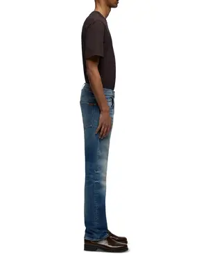 7 For All Mankind Straight Fit Cotton Blend Jeans - Range