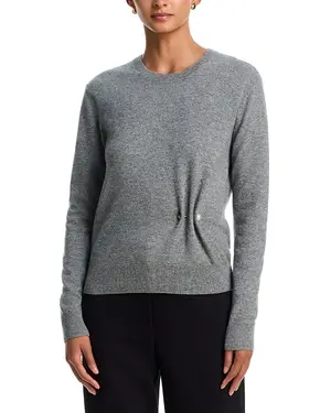 Veronica Beard Frankie Wool & Cashmere Sweater With Faux Pearl Pin