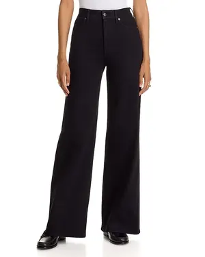 Veronica Beard Taylor High Rise Wide Jeans