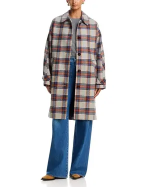 Veronica Beard Laurent Wool Blend Dickey Coat