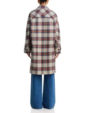 Veronica Beard Laurent Wool Blend Dickey Coat