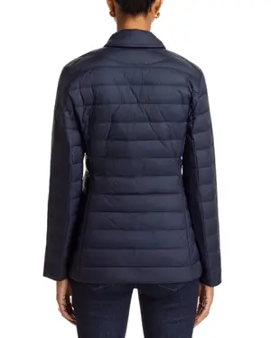 Veronica Beard Campbell Quilted Down Dickey Jacket