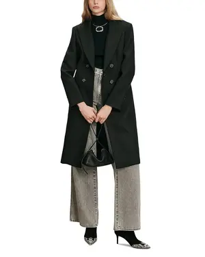 Veronica Beard Dickey Coat - Black