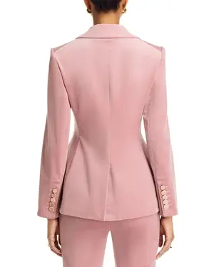 Veronica Beard Ryanne Cotton Stretch Single Breasted Jacket