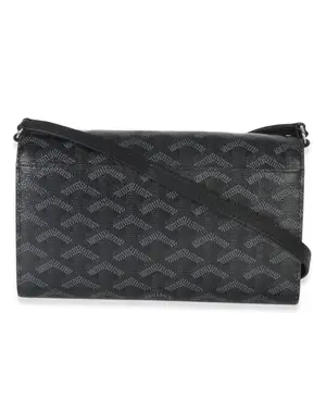 Goyard Varenne Limited Continental Wallet Canvas Handbag